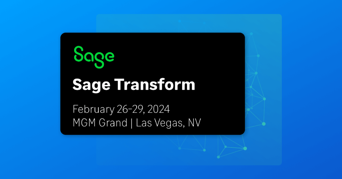CData Software - Sage Transform 2024