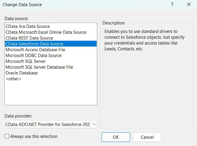Getting Started with the CData ADO.NET Provider for Oracle