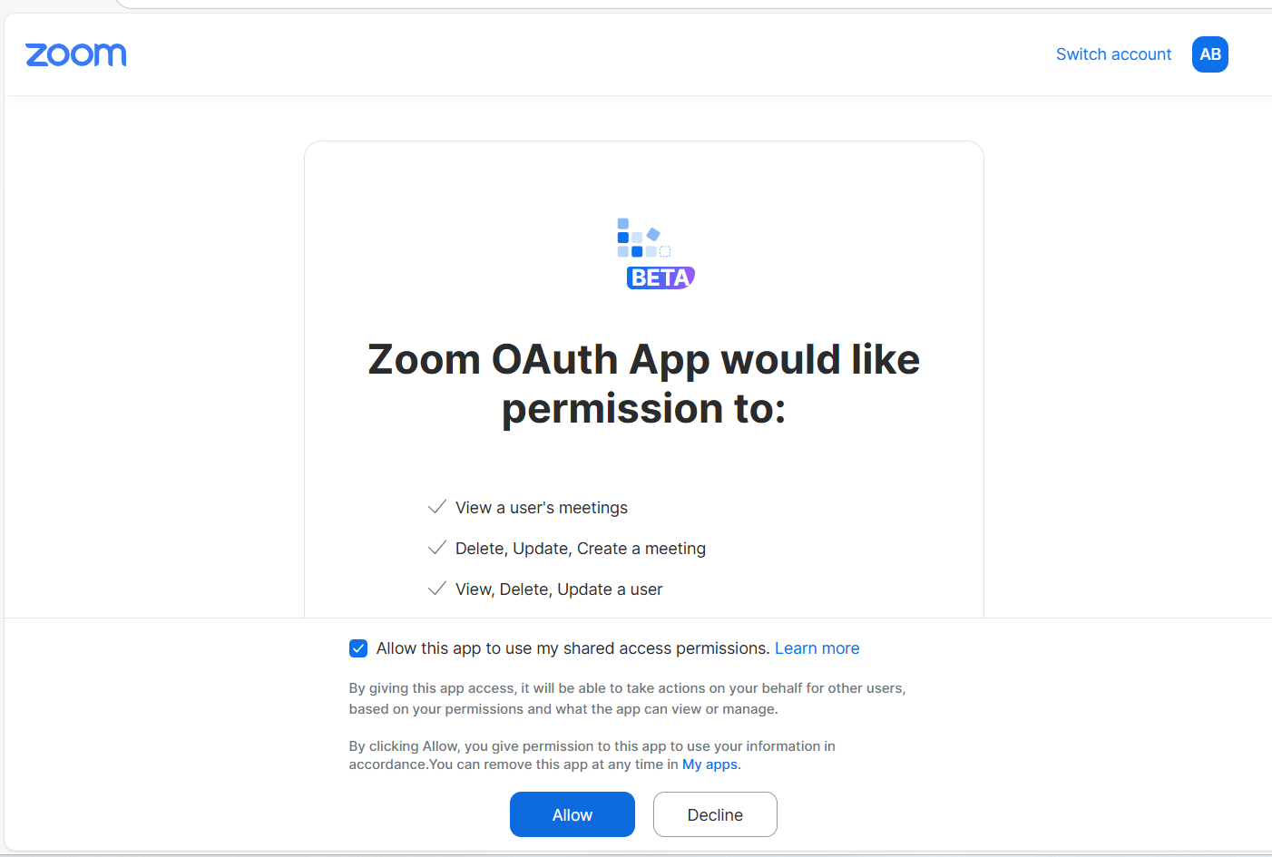Authenticate and Access Zoom API with OAuth and Postman
