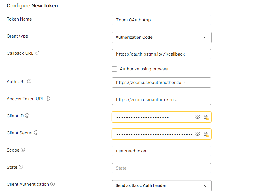 Authenticate and Access Zoom API with OAuth and Postman