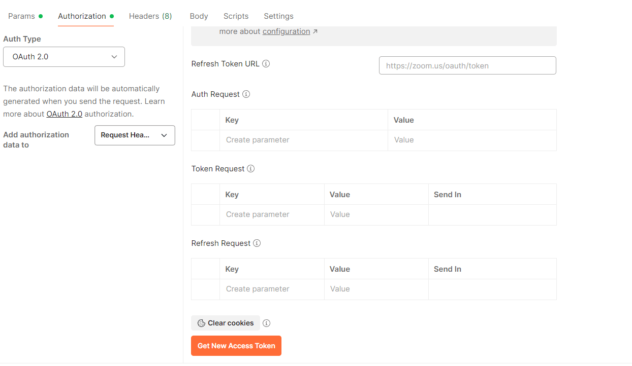 Authenticate and Access Zoom API with OAuth and Postman