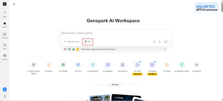 Connecting GenSpark with Avalara AvaTax Data via CData Connect AI MCP Server