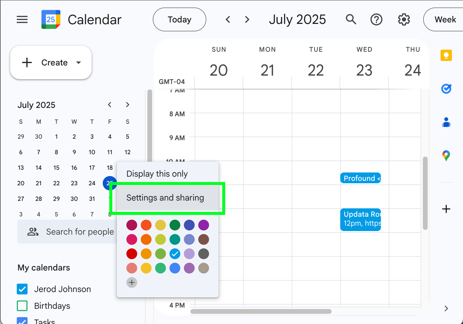 How to Access Google Calendar Information with a Service Account