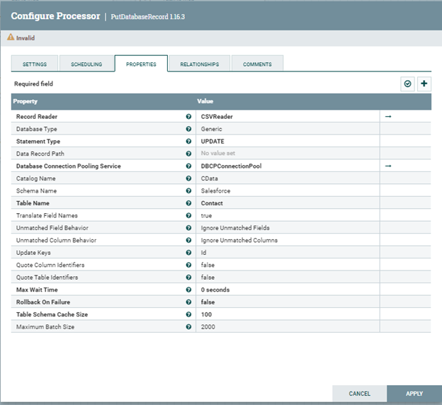 Perform Batch Operations With Postgresql Data In Apache Nifi