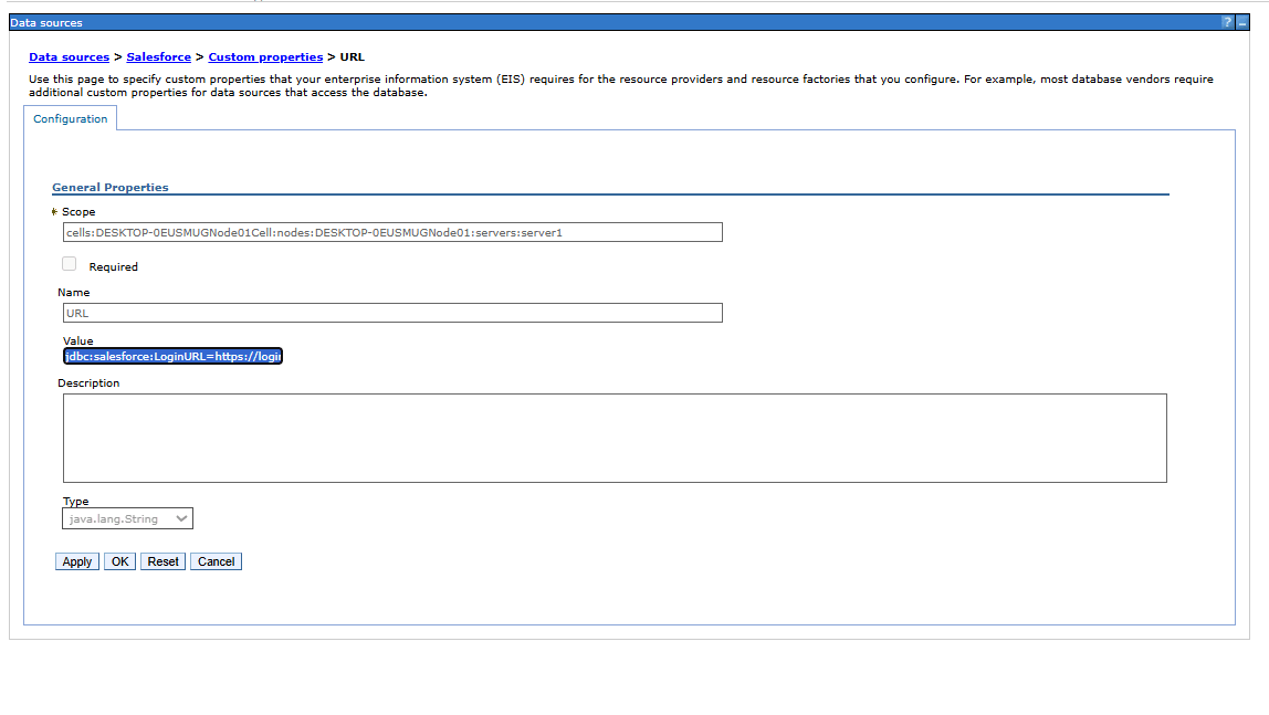 Connect Instagram to IBM WebSphere Using the CData JDBC Driver