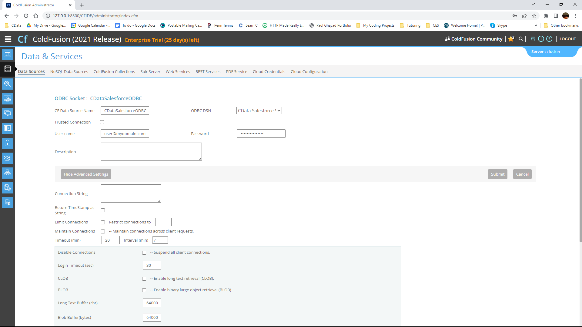 Import Real Time Sql Server Data In Coldfusion To Build Applications