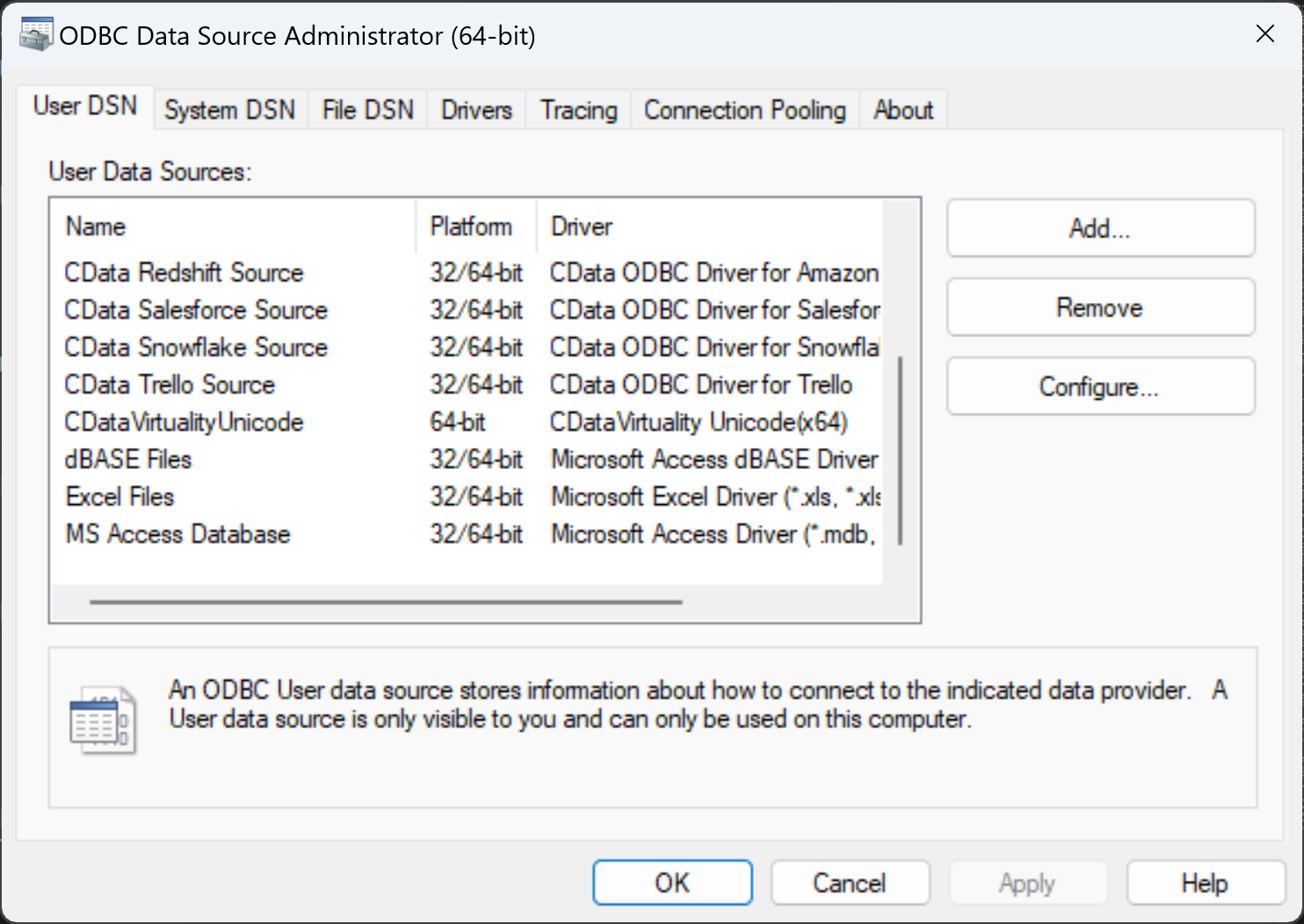 Getting Started with the CData ODBC Driver for Shopify
