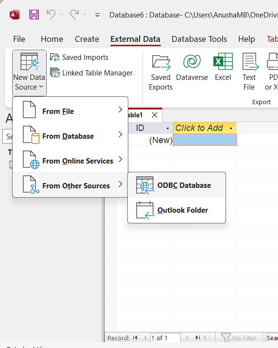 Read and Modify Google Sheets Directly from Microsoft Access