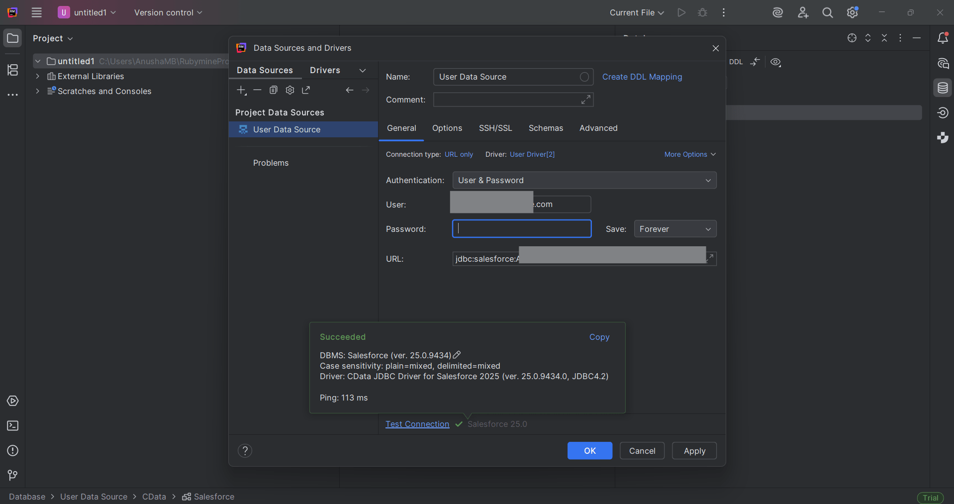 Integrate SAP Hybris C4C with JetBrains RubyMine using CData JDBC Drivers