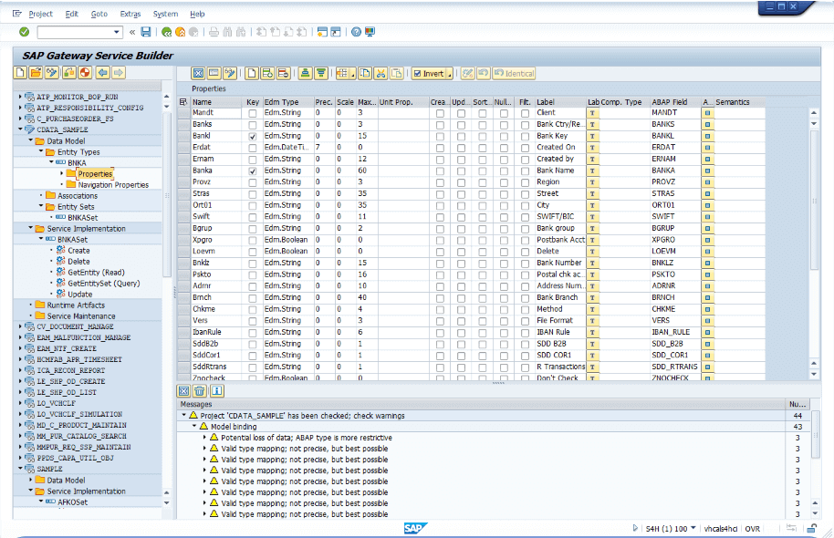 Cdata Sap Driver Deep Dive Use Sap Gateway Service Builder For Sap S4hana And Set Up Odata Service