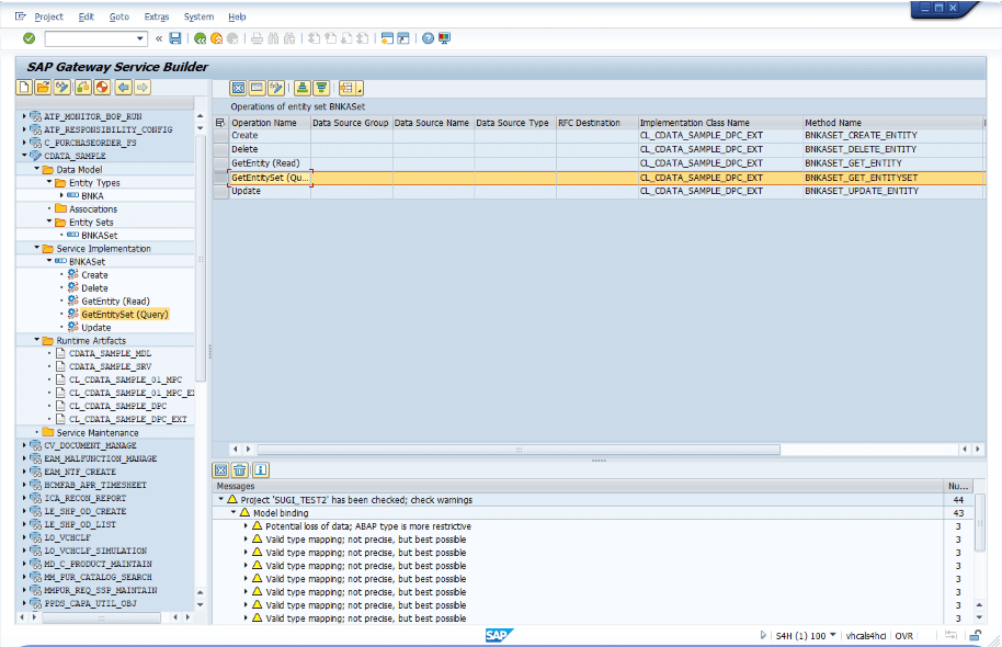 Cdata Sap Driver Deep Dive Use Sap Gateway Service Builder For Sap S4hana And Set Up Odata Service
