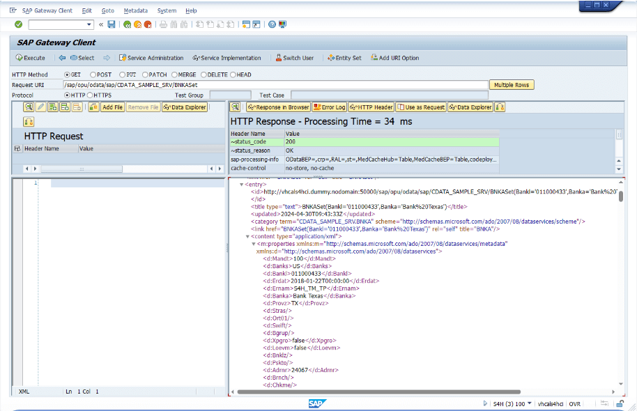 Cdata Sap Driver Deep Dive Use Sap Gateway Service Builder For Sap S4hana And Set Up Odata Service