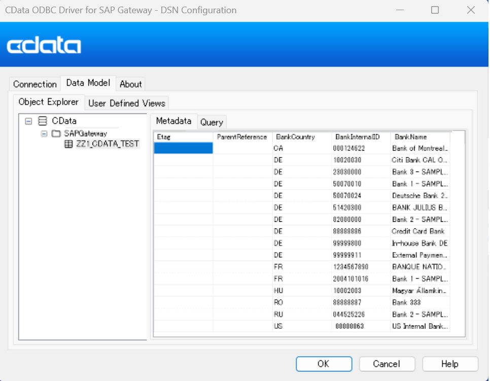 CData SAP Driver Deep Dive: Access SAP S/4HANA CDS Views as OData Services