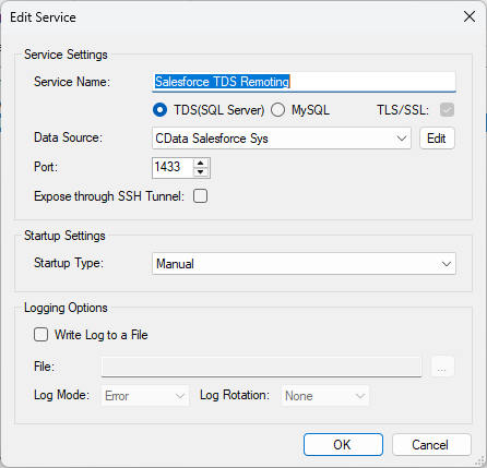 Connect to Salesforce Data as a Linked Server