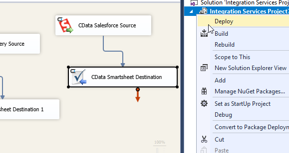 Deploy CData SSIS Components on Azure Data Factory Deploy CData SSIS Components on Azure Data Factory