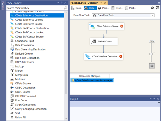 Upsert Salesforce Data Using External Id in SSIS
