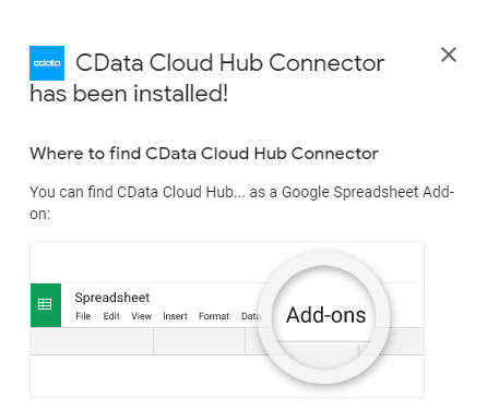 Google Sheets Connector for CData Connect(CData Labs)