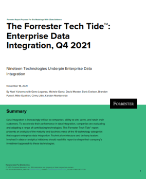 Forrester TT Enterprise Data Integration (CData Software)