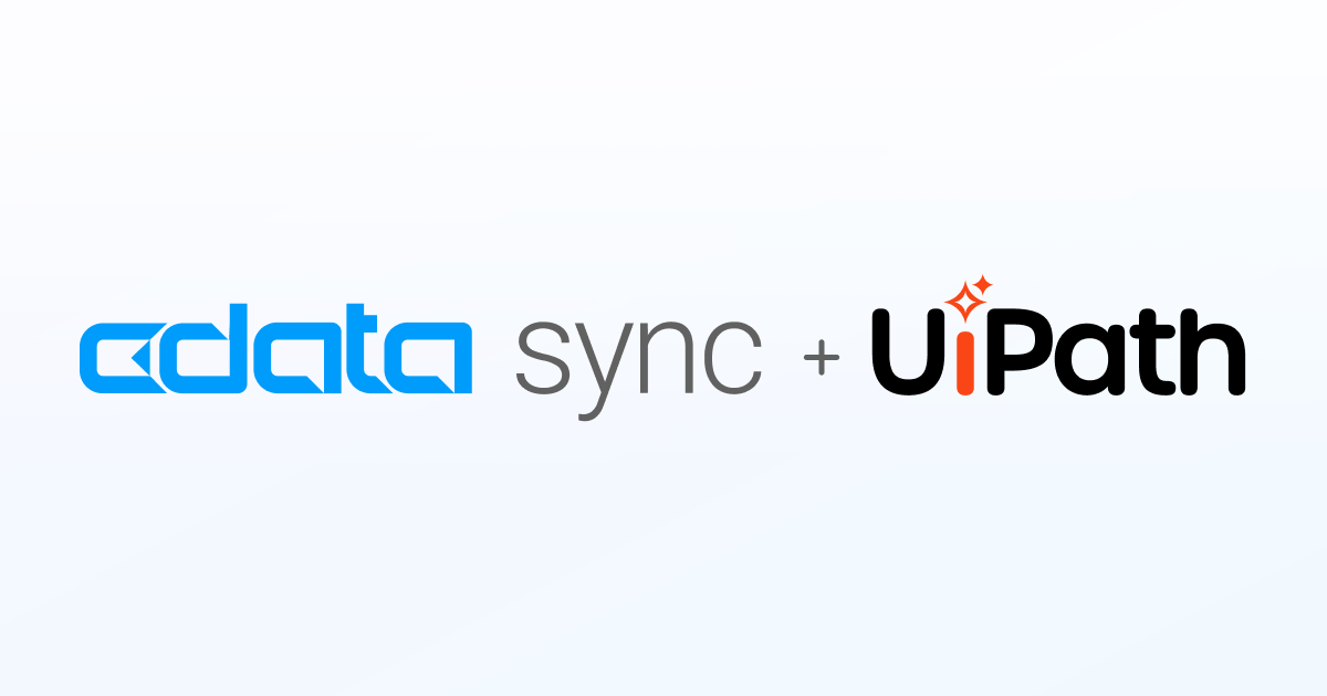 CData Sync for UiPath Process Mining