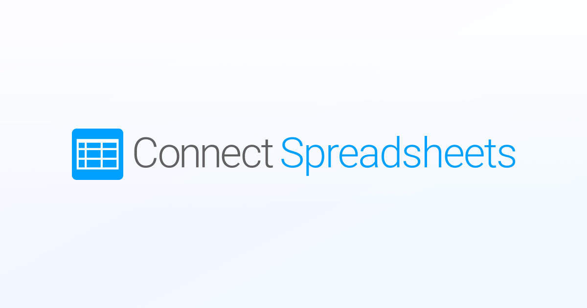 Cdata Connect Spreadsheets All Your Data Live In Spreadsheets
